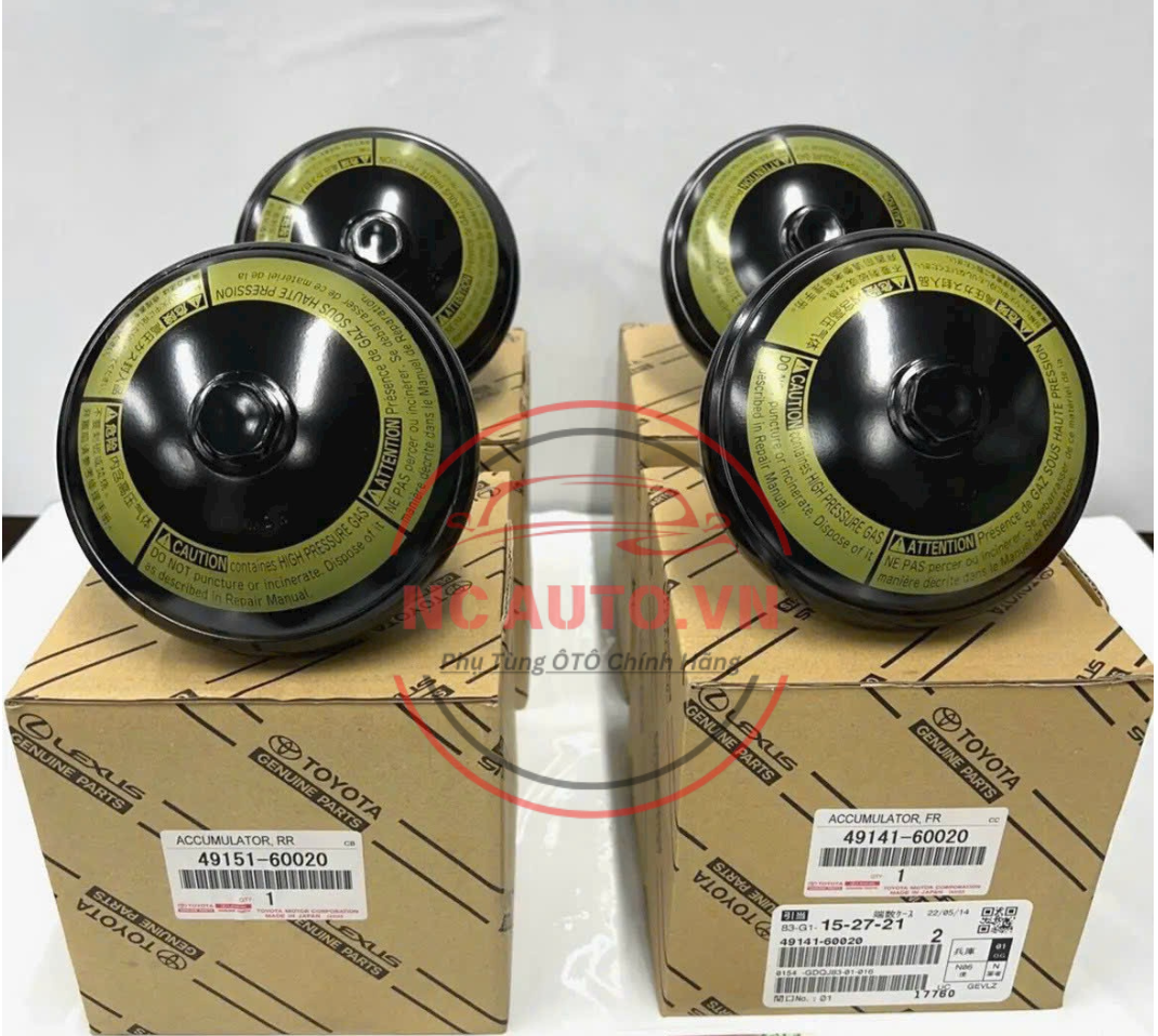 Bầu tích áp LEXUS LX570 LX470 49141-60020 49151-60020 49141-60010 49151 ...